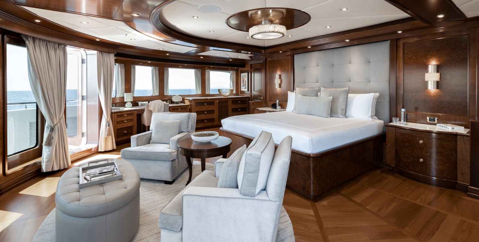 HBC - Master Stateroom – Luxury Yacht Browser | by CHARTERWORLD Superyacht Charter